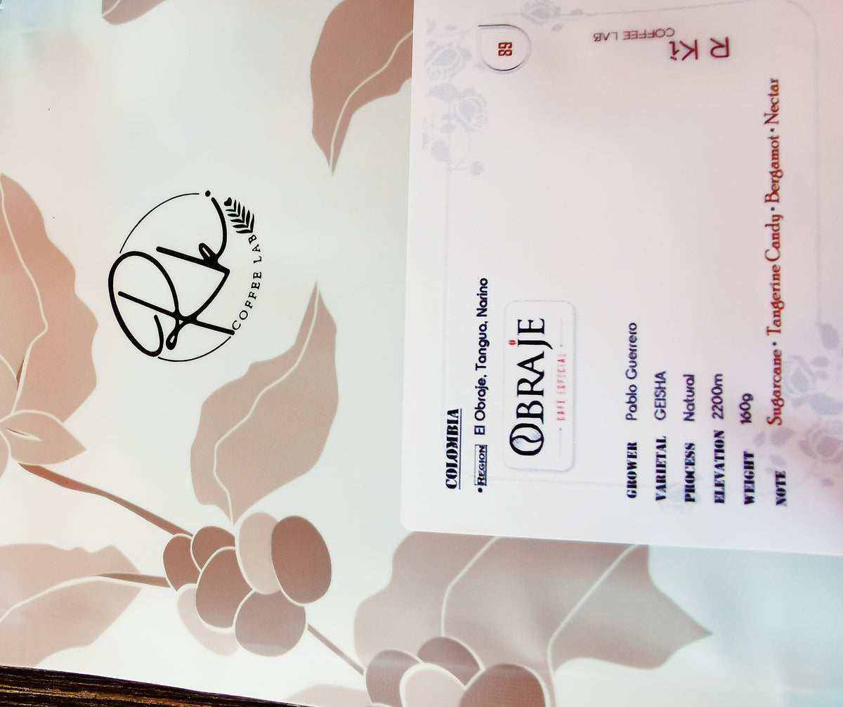 Colombia-El Obraje Geisha Natural – R Ki Coffee Lab