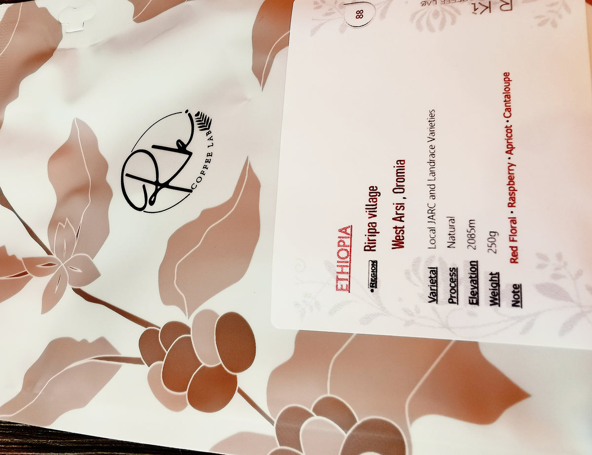 Ethiopia-Riripa village-West Arsi Oromia- Natural – R Ki Coffee Lab