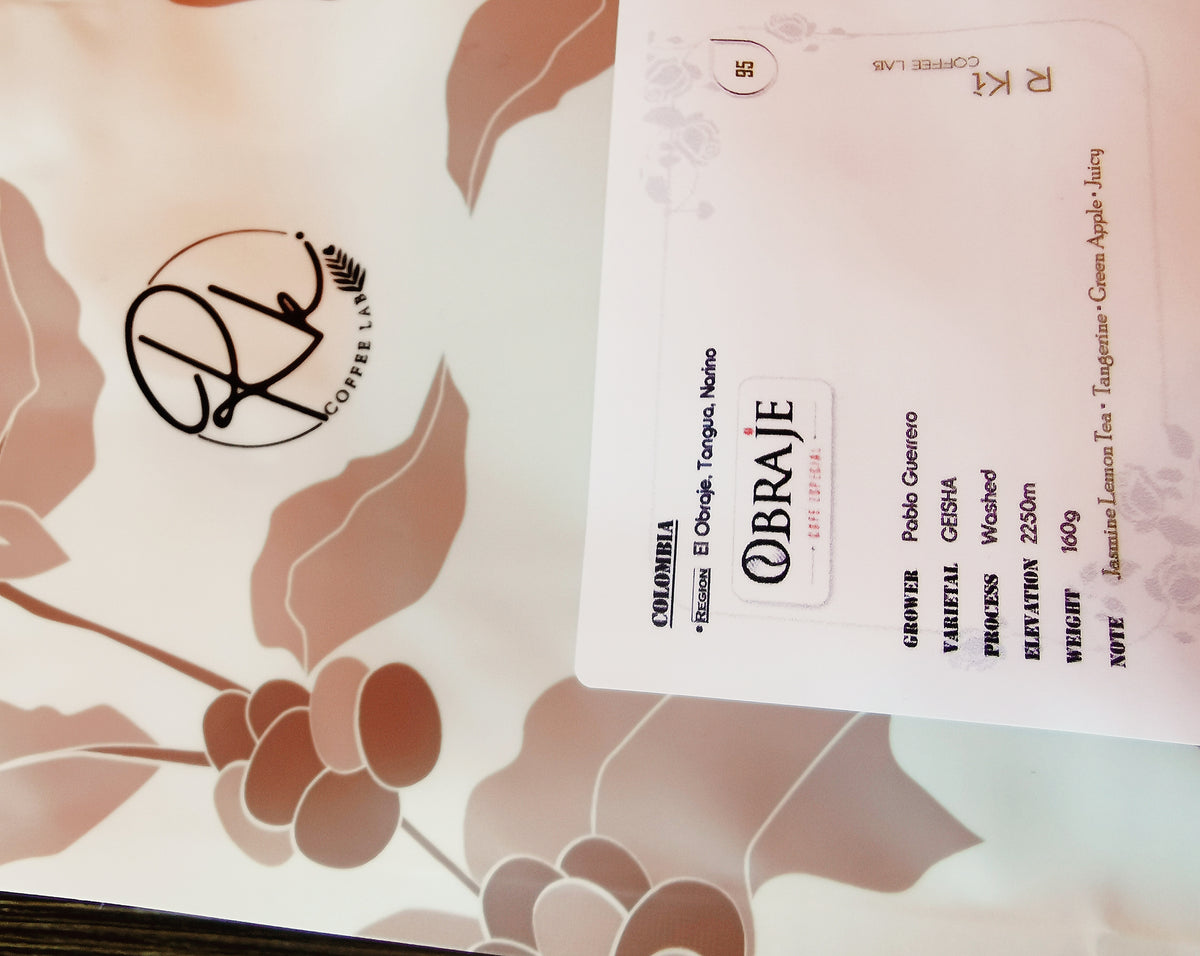 Colombia-El Obraje Geisha Washed – R Ki Coffee Lab