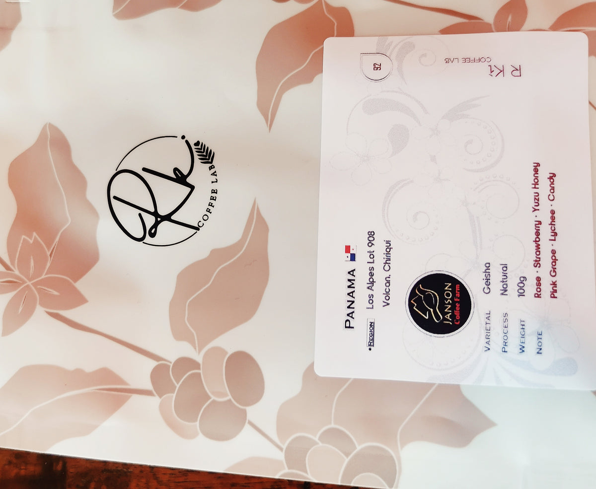 Panama-Janson Farm-Los Alpes Lot 908 Geisha Natural – R Ki Coffee Lab